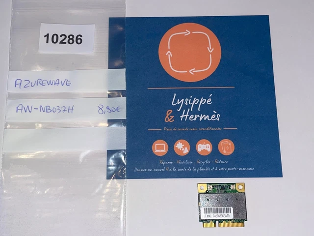 CARTE WIFI AZURWAVE AW-NB037H (10286) EUR 8,90 - PicClick FR