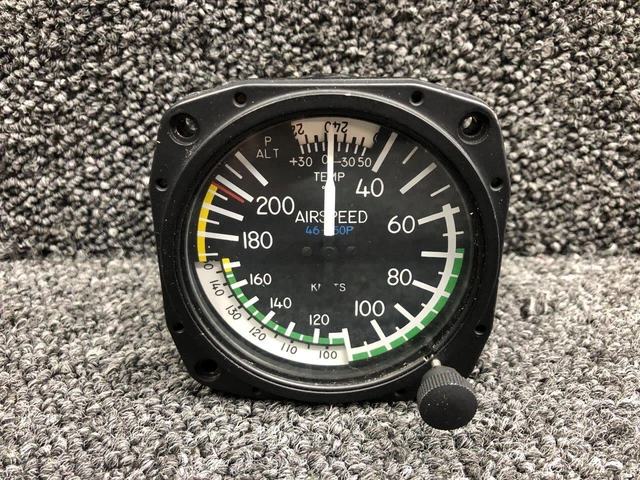 8125 (CODE: B.614) United Instruments True Airspeed Indicator $283.15 ...