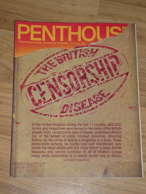 PENTHOUSE MAGAZINE VOL. 13 No. 7 1979 £7.99 - PicClick UK