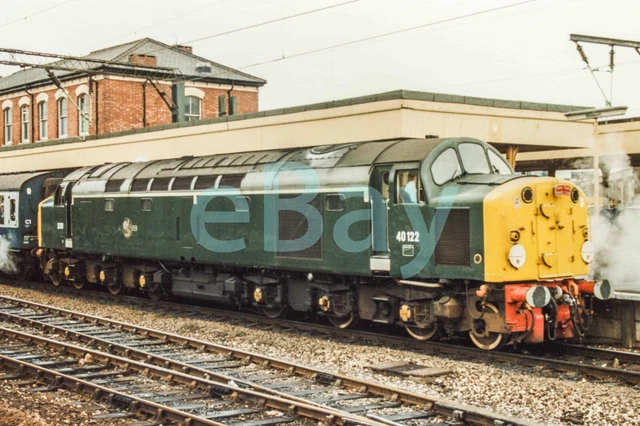 UK RAILWAY PHOTOGRAPH of Class 40 Locomotive 40122. RM40-100 £1.70 ...