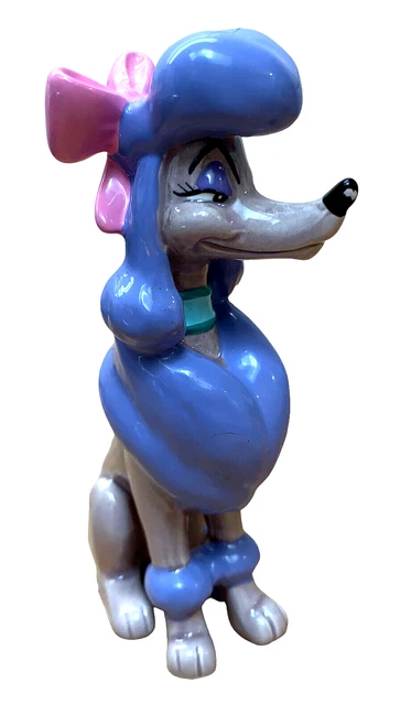 VINTAGE WALT DISNEY Japan Oliver And Company Georgette Dog Porcelain ...