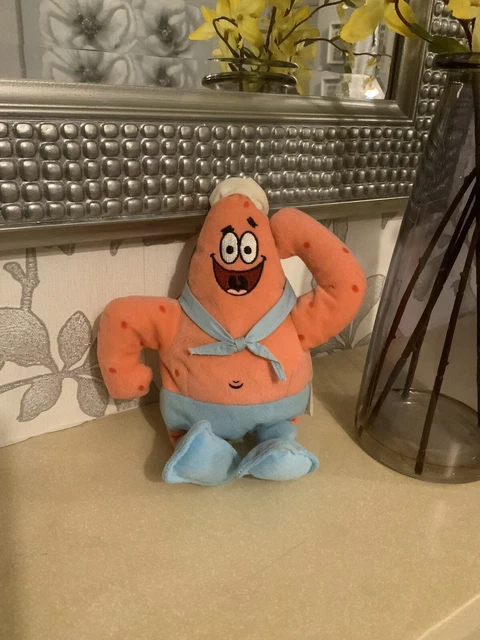 TY PATRICK BARNACLEBOY plush toy 8” from Spongebob Squarepants Beanie ...