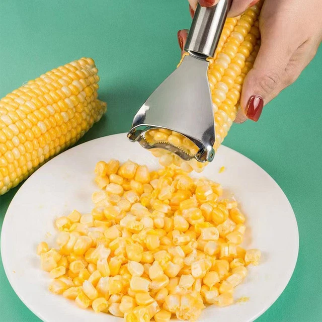 STAINLESS STEEL CORN Cob Peeler Efficient Stripper Remover Cutter Tool ...
