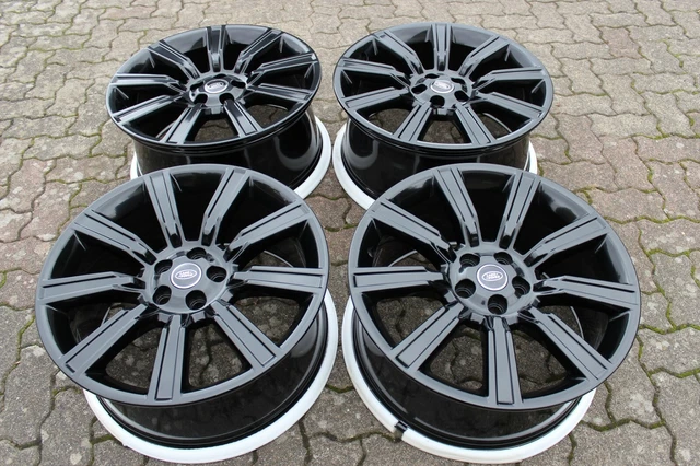 ORIGINAL RANGE ROVER Vogue 21 Zoll Alufelgen Felgen schwarz 9001 Land ...