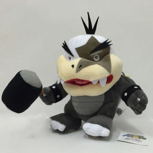 SUPER MARIO BROS. Plush Morton Koopa Jr. Soft Toy Teddy Stuffed Animal 8" EUR 8,16 - PicClick FR