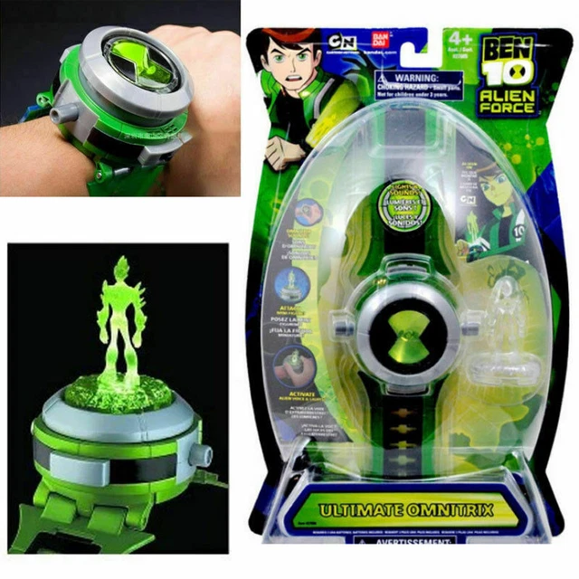 BEN 10 TEN Projector Watch Alien Force Omnitrix Illumintator Xmas Kid ...