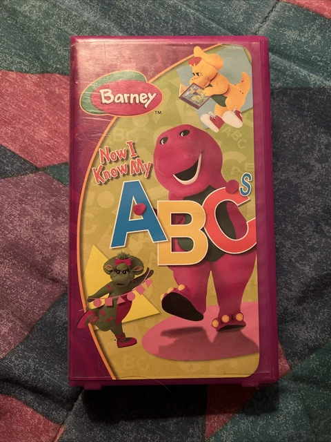 BARNEY (VHS) NOW I Know My ABC's £6.37 - PicClick UK