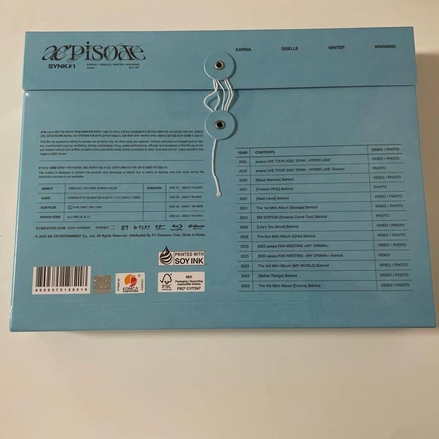 AESPA BLURAY JAPAN 5t £70.57 - PicClick UK