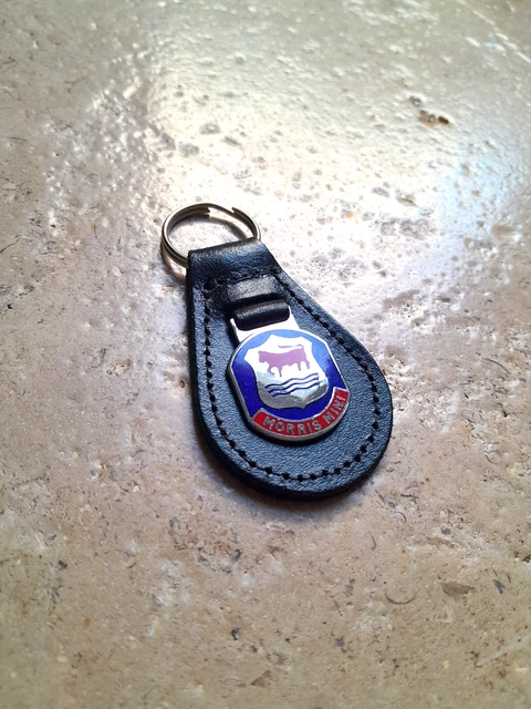 CLASSIC MINI COOPER S Morris Mini Leather Key Ring Key Fob Downton Mk1 ...