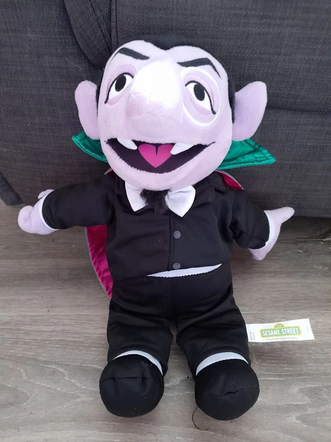 SESAME STREET Count Von Count Dracula 15” Soft Plush Toy 2021 Wl ...