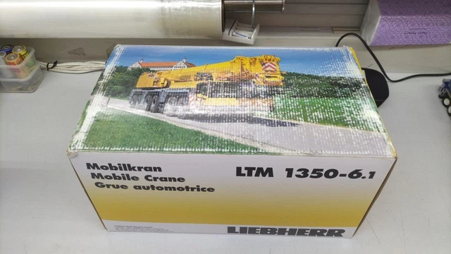 LIEBHERR 1:50 MOBILLKRAN Moible Crane Grue Automotorice LTM 1350-6.1 ...