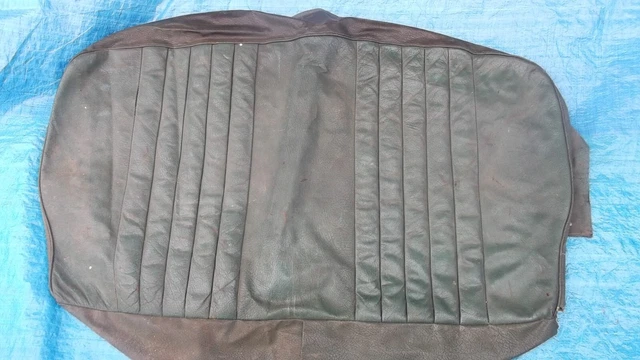 MORRIS MINOR SERIES 2 Saloon Convertible Rear Seat Back Cover Green ...
