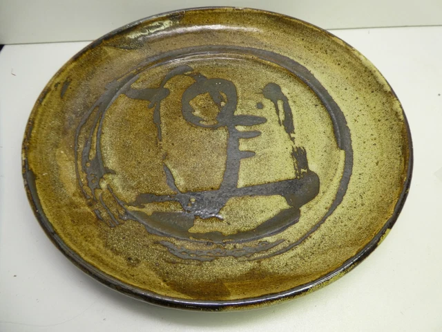 LARGE VINTAGE AUSTRALIAN Pottery Studio Platter Charger Plate Harry ...
