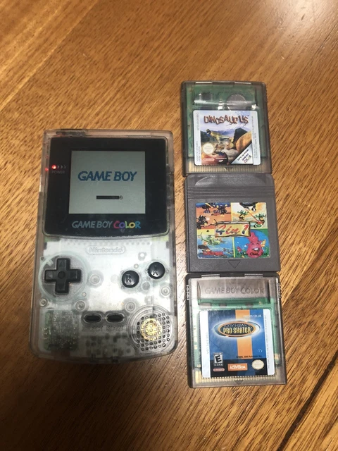 VGC CLEAR GAMEBOY Color Bundle Nintendo Game Boy Transparent Genuine ...