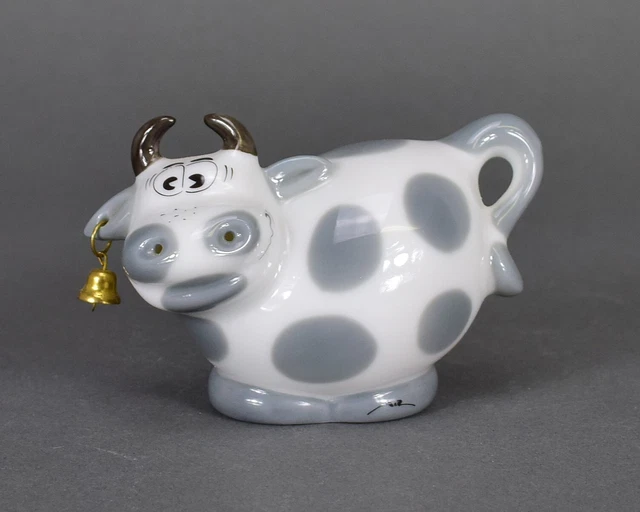 GOEBEL KUH ADAM & Ziege Salzstreuer Pfefferstreuer Figur figure ...