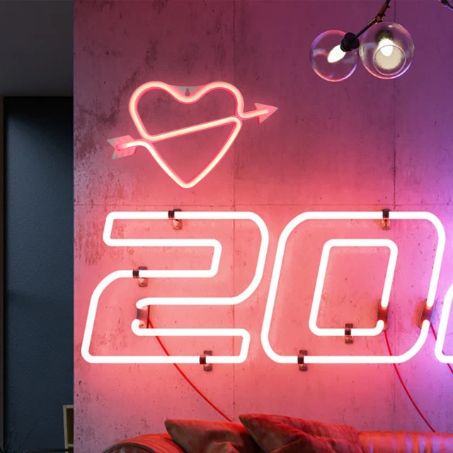 4 PACK HOME Party Night Shaped Neon Sign Valentines Cupid Lights £54.29 ...