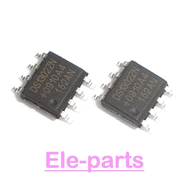 50 STCK. DS1302ZN SOP-8 DS1302Z DS1302 SMD-8 Ladezeitmesschip IC EUR 9 ...