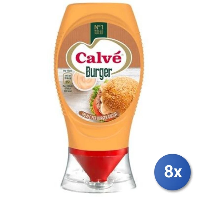 8X MULTIPACK SAUCE Calve 'Burger Top Down ML 250 EUR 38,36 - PicClick DE