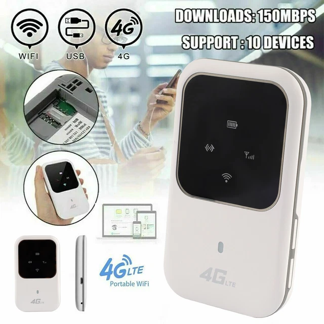 NEW 4G LTE Mobile Broadband Wireless Router Hotspot SIM Unlocked WiFi ...