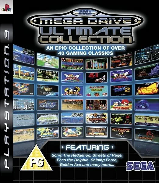 SEGA MEGA DRIVE Ultimate Collection/Sonic's Ultimate Genesis Collection ...