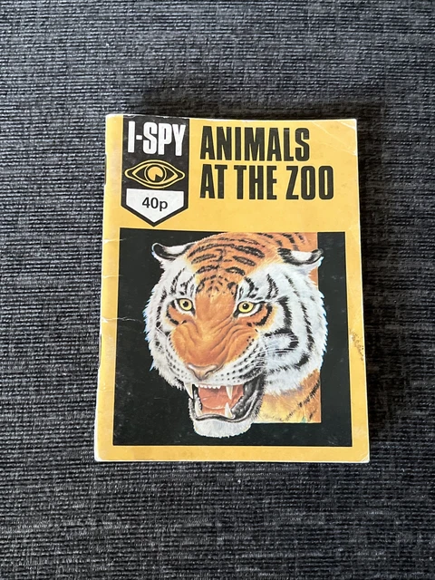 I-SPY BOOK - Animals At The Zoo - 40p £4.99 - PicClick UK