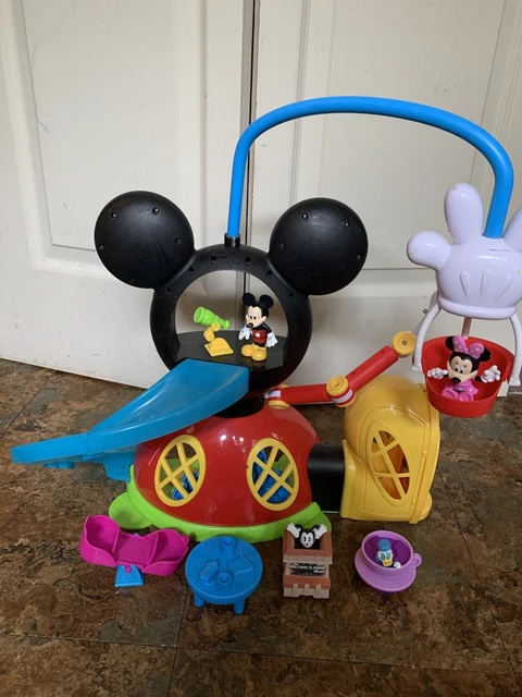 DISNEY MICKEY MOUSE Clubhouse Talking Interactive House Playset Toy ...