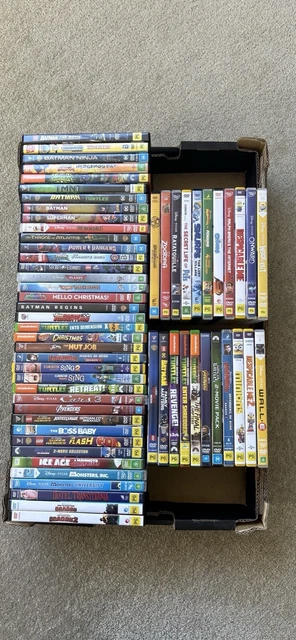 PICK UP ONLY - 60 Kids Bulk Lot DVDs $60.00 - PicClick AU