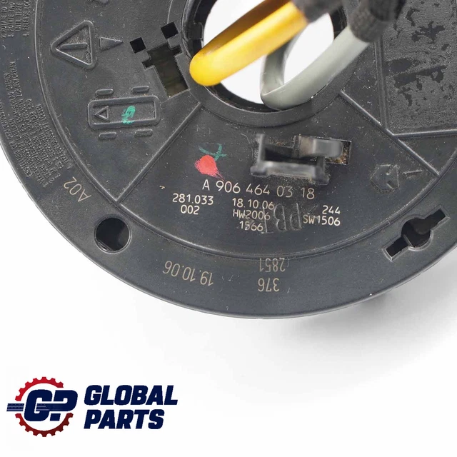 MERCEDES SPRINTER W906 Steering Wheel Slip Ring Airbag Squib ...