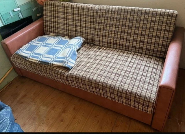 COUCH, SOFA, KLAPPCOUCH, Dagmar, Vintage DDR VEB Ostalgie EUR 159,00 ...