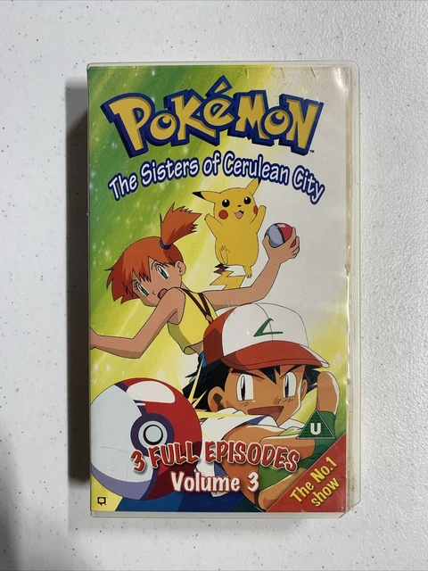POKEMON: VOLUME 3 - The Sisters of Cerulean City VHS video £8.50 ...