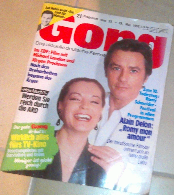 GONG 21/1992 - Romy Schneider, Alain Delon, Marlene Dietrich EUR 3,50 ...