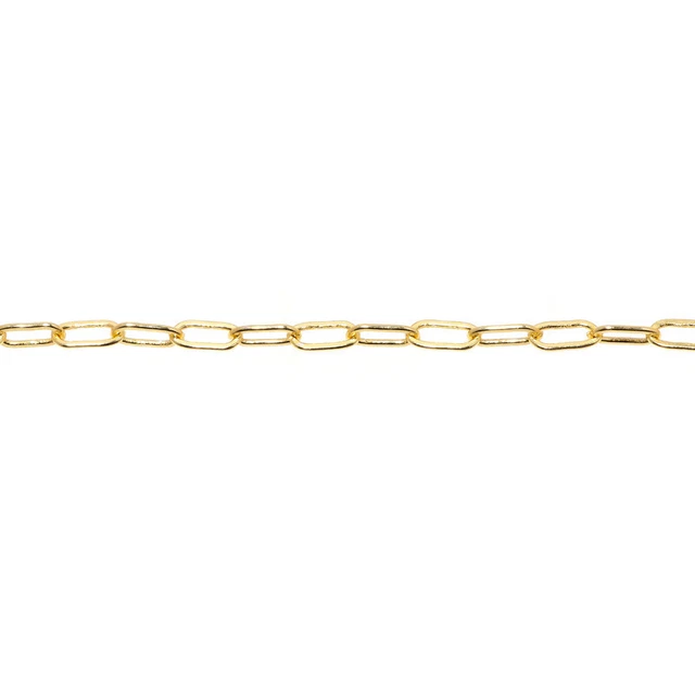 6 FOOT 7X3MM Gold Plated Soldered Copper Chain Jewelry Making Chain $10 ...