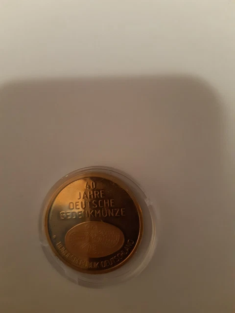 40 JAHRE DEUTSCHE Gedenkmünze, Germanisches Museeum 1992 EUR 3,99 - PicClick DE