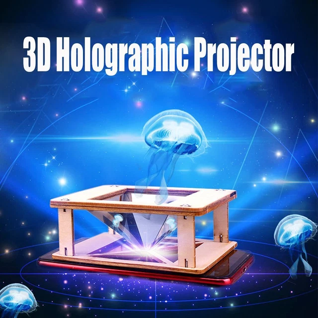 KITS OPTICAL SCIENCE Experiment 3D Hologram Projector Physics Learning ...