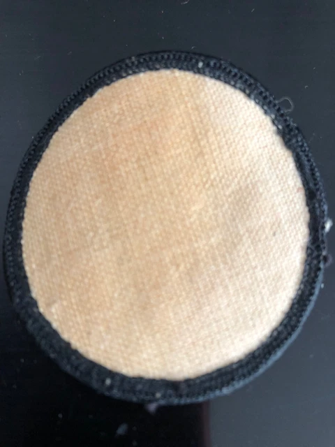 GIRL GUIDE PATROL Emblem DAFFODIL Cream woven back Dark red outer ring ...