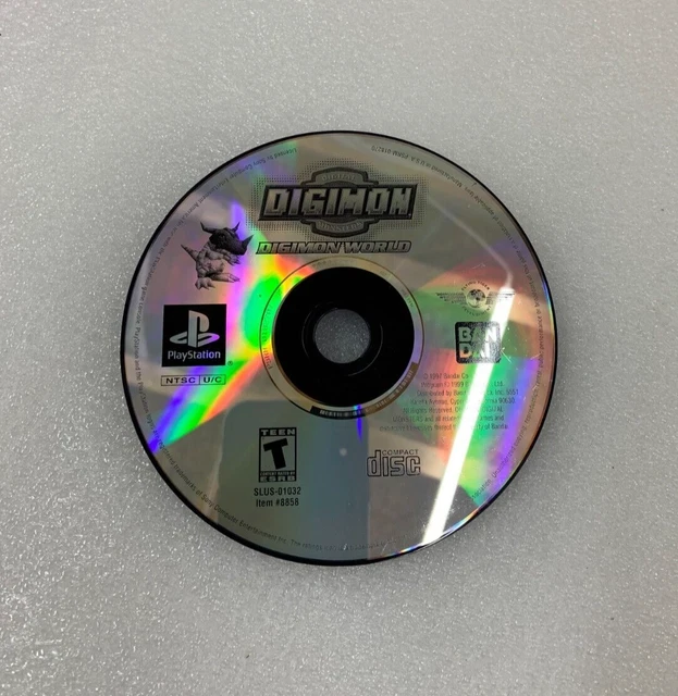 DIGIMON WORLD (SONY PlayStation 1, 2001) PS1 Disc Only - Tested - Very ...