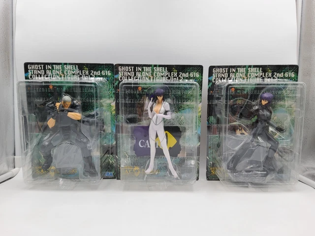 GHOST IN THE Shell Stand Alone Complex 2nd GIG Collection Figures Vol.2 ...