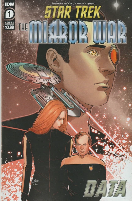 IDW COMICS STAR Trek The Mirror War Data #1 December 2021 1St Print Nm ...
