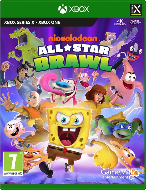 NICKELODEON ALL-STAR BRAWL (Xbox (Microsoft Xbox Series X S Microsoft ...