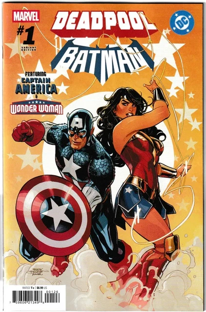 MARVEL/DC: DEADPOOL/BATMAN #1 Terry Dodson Variant Cover 2025 £11.01 ...