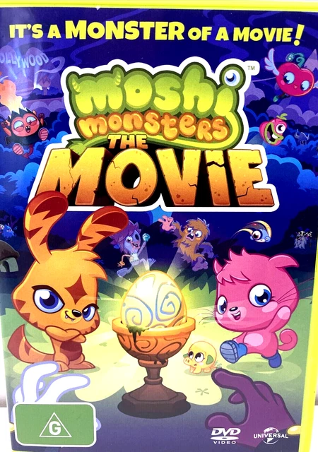 MOSHI MONSTERS - The Movie DVD Kids Animation Film 2013 - REGION 4 ...