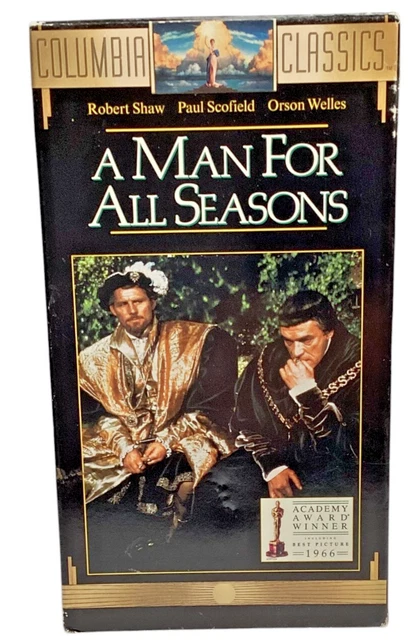 A MAN FOR All Seasons: Robert Shaw & Orson Welles, VHS 1995 £2.70 ...