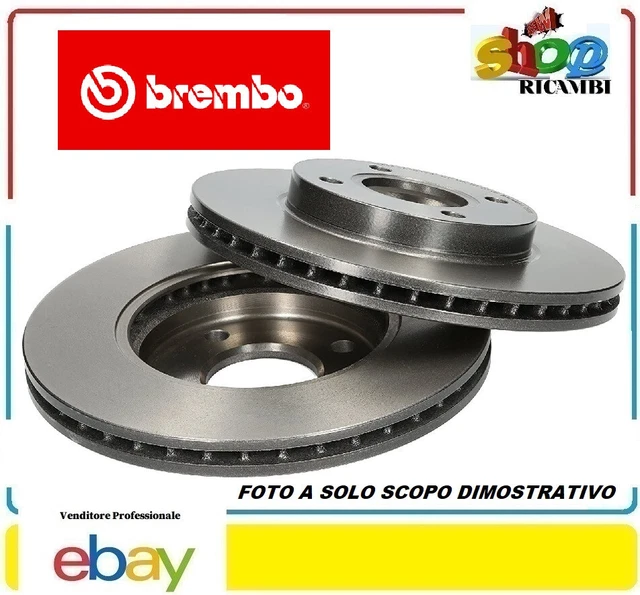 COPPIA DISCHI FRENO Brembo 09.8601.10 Opel Corsa C/Cobo Tour/Tigra Twintop EUR 81,00 - PicClick FR