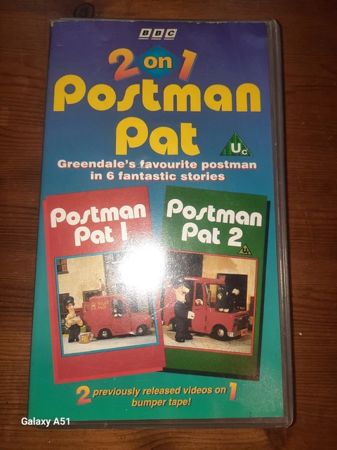 POSTMAN PAT - 2 On 1 - Postman Pat 1 / Postman Pat 2 (VHS/SH, 1996) £10.77 - PicClick UK