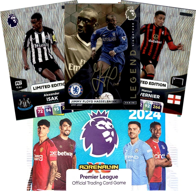 PREMIER LEAGUE ADRENALYN XL 2023/24 Trading Cards Limitierte Karten EUR ...