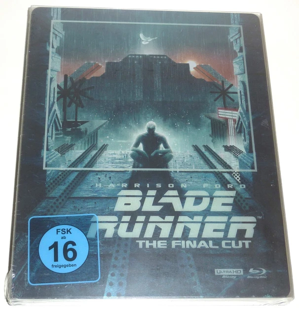 BLADE RUNNER FINAL Cut 4K Uhd 2-Disc Blu-Ray Steelbook Ovp Film Vault ...
