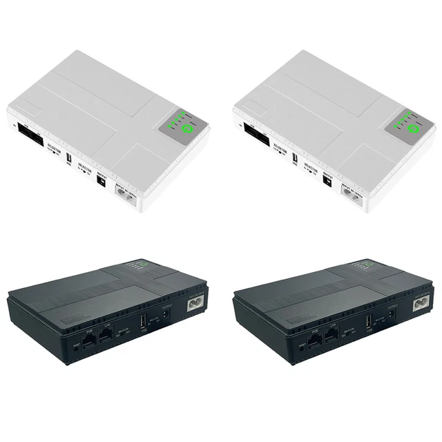 10400MAH DC1018P MINI UPS Router Adapter 5V/9V/12V UPS Router DC Power ...