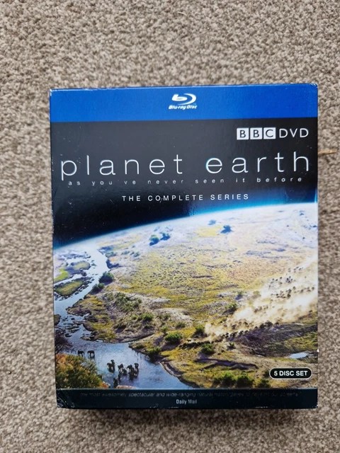 PLANET EARTH THE Complete Series BBC David Attenborough 5-DVD Box Set ...