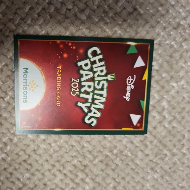 MORRISONS DISNEY CHRISTMAS Party Trading Cards 2025 - New 13 Lilo £1.17 ...