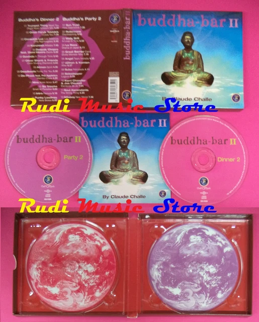 CD BUDDHA-BAR II by CLAUDE CHALLE Compilation 2 CD CARD BOX no mc vhs ...